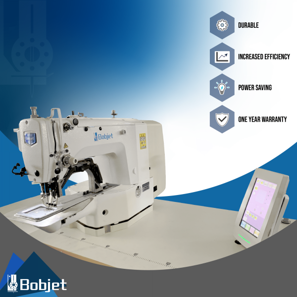 Bobjet - Button attaching machine - The Bobbin Group